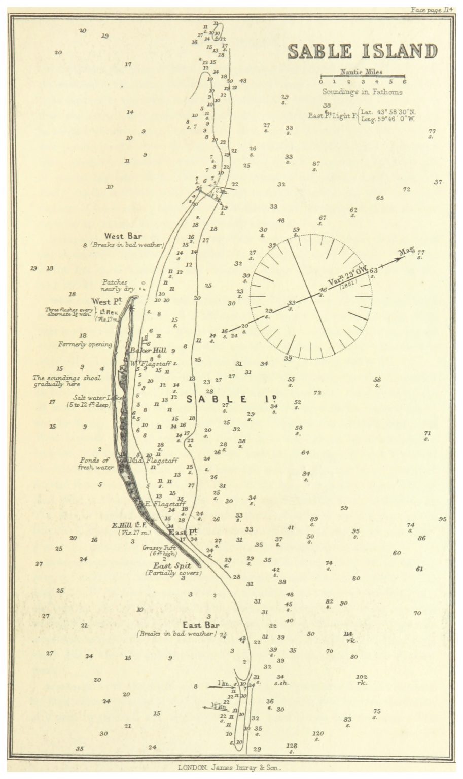 On the Map: The Wry Smile of Sable Island - AAG