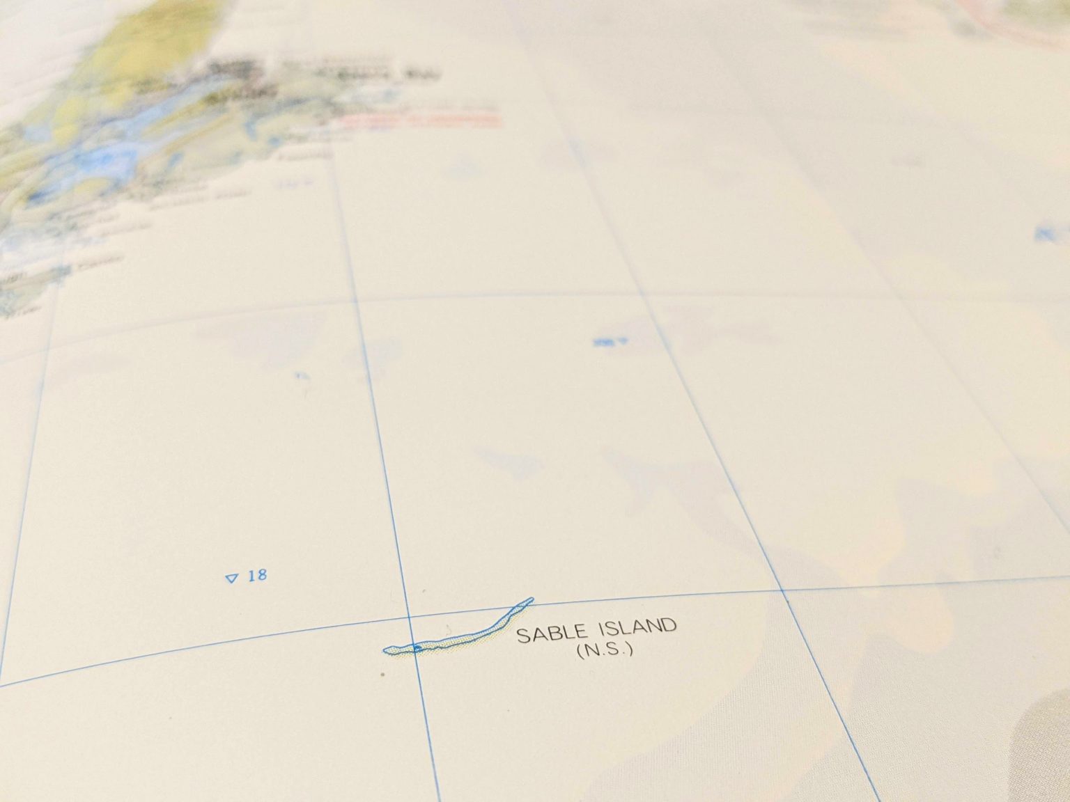 On the Map: The Wry Smile of Sable Island - AAG