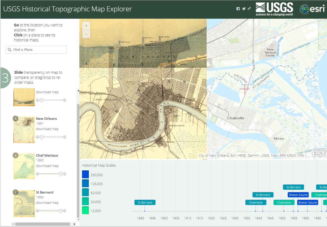 Exploring New Orleans and Beyond Using Web Mapping Tools, Maps, and ...