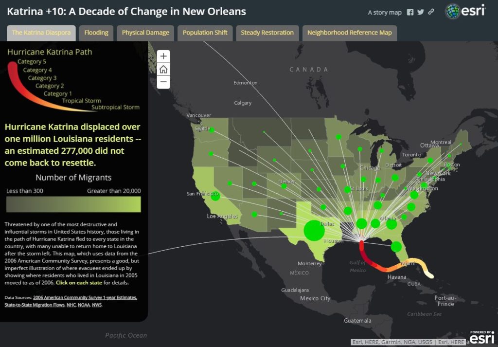 Exploring New Orleans and Beyond Using Web Mapping Tools, Maps, and ...